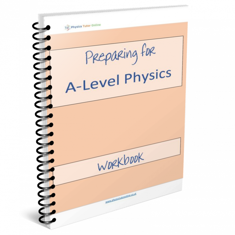 Preparing for A level Physics workbook - FREE