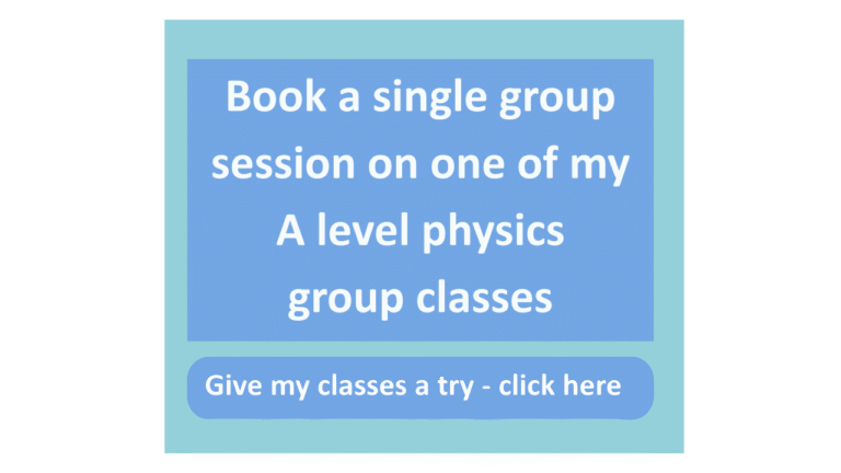 A LEVEL PHYSICS TUTOR - experienced & fully qualified teacher Tim Clark